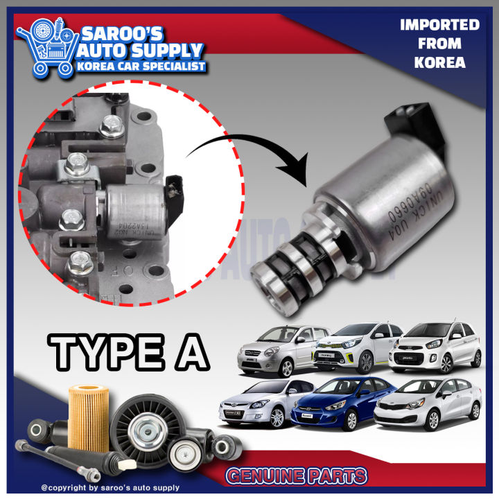 [Genuine] Transmission Solenoid Valve For i30, Accent , Picanto , Soul ...