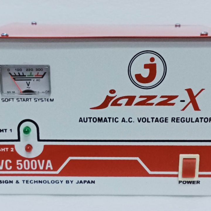 STAVOL JAZZ X 500VA STABILIZER LISTRIK / STAVOLT LISTRIK JAZZ-X 500VA ...