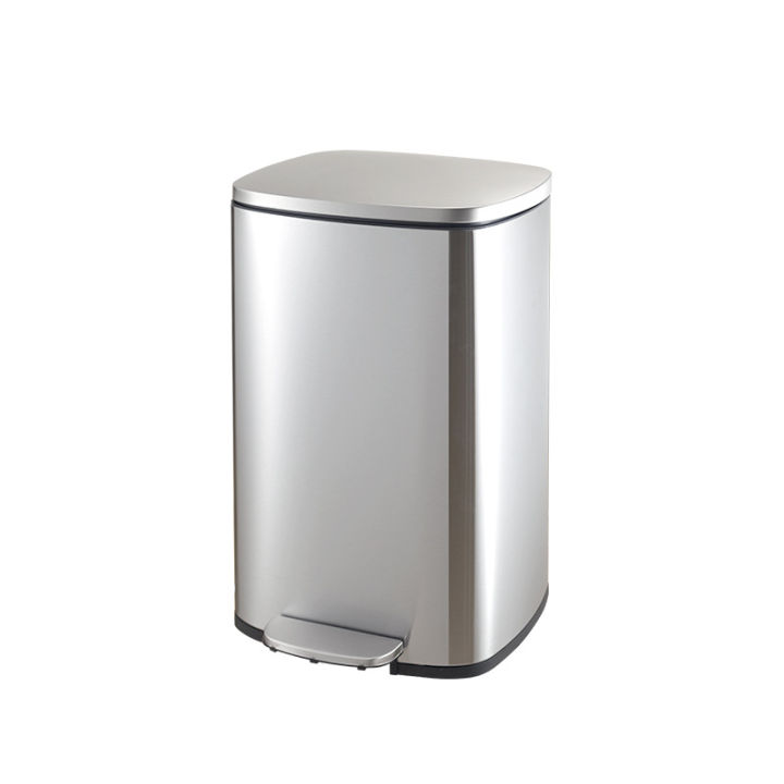 Konco 30L/50L large capacity Trash Can Stainless steel Trash Can ...