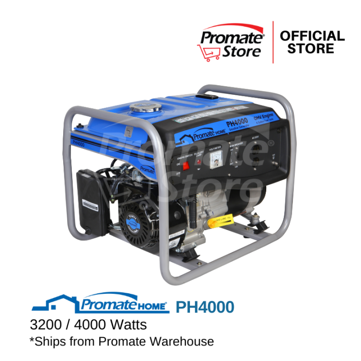 Promate PH4000 Gasoline Generator 4KVA | Lazada PH