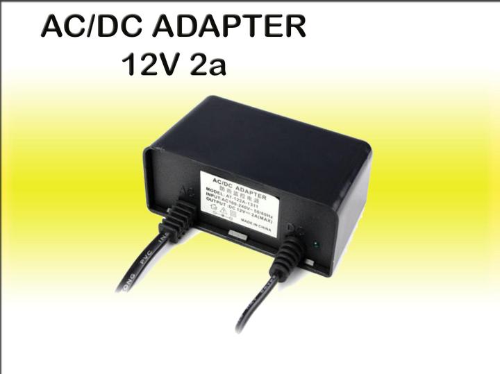 CCTV Camera Adapter AC-DC Adapter 12V 2A | Lazada PH
