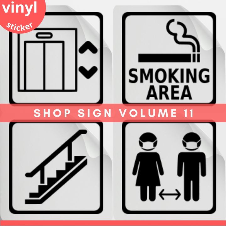 Ready Made 】41 to 60 Design of Shop Sign - Door Window Glass Sign ...