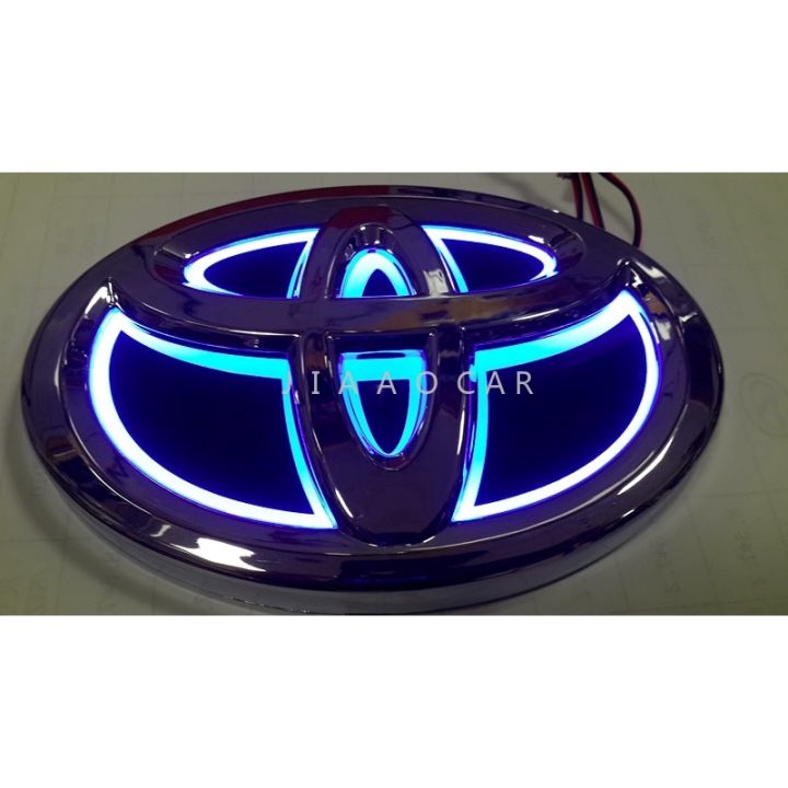 XINFAN Toyota Corolla Camry Crown 5D car logo light LED with light ...