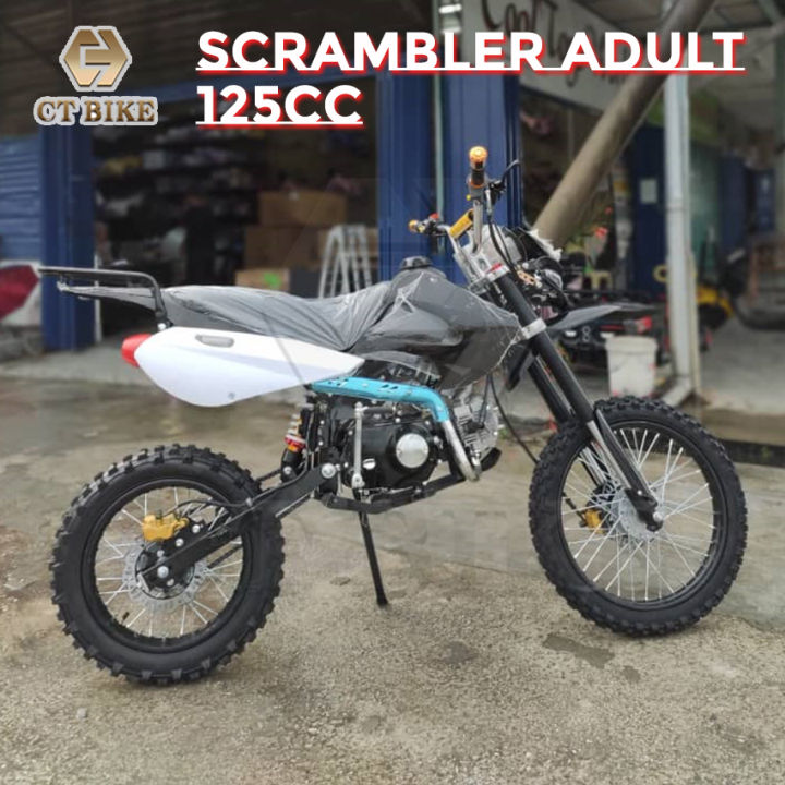 SCRAMBLER 125CC/150CC Dirt Bike Off Road Extreme Sports Adult Ride ...