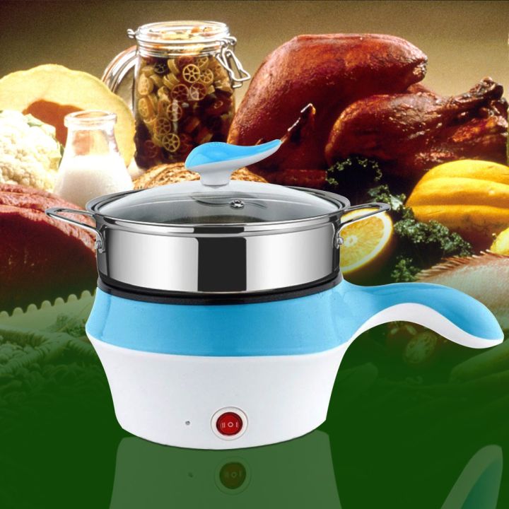 220V Multifunction Electric Mini Cooking Pot Non-Stick Coating Pot ...
