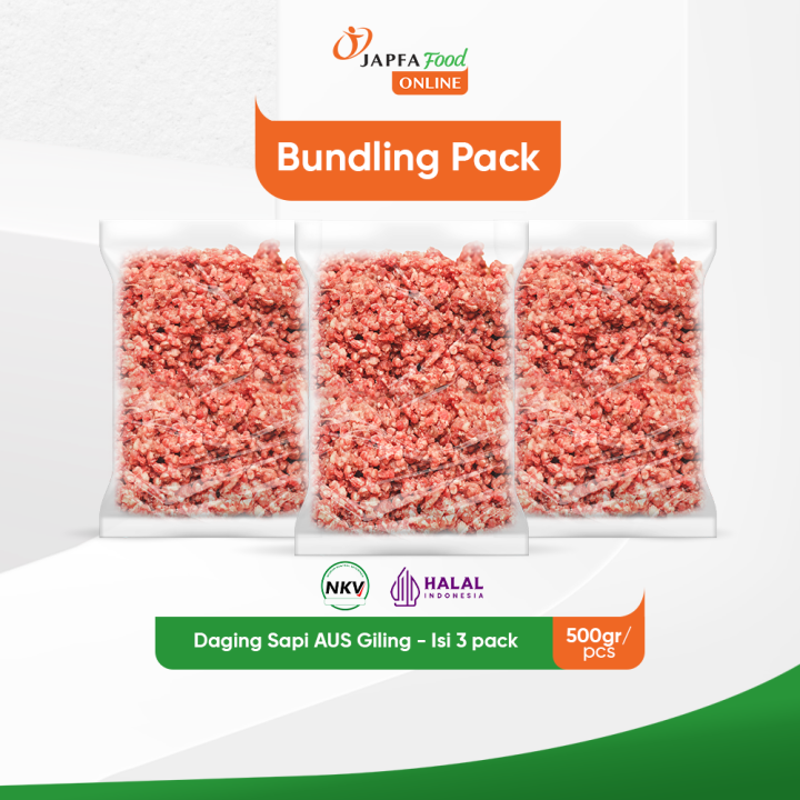 Daging Sapi AUS Giling 500 gr - Isi 3 pack | Lazada Indonesia