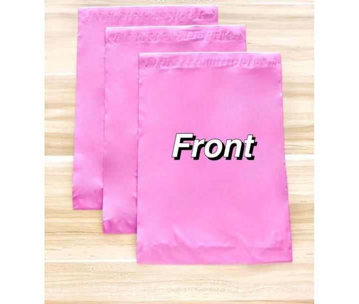 Pink Courier Bag with Pocket Flyers Courier Parcel Bag Beg Kurier ...