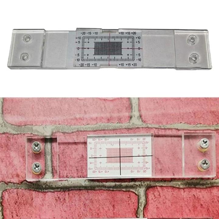 Crack Gauge Linestorm Corner Tell-Tale Crack Monitor For Crack Width ...