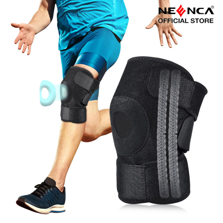 NEENCA Knee Brace with Side Stabilizers & Adjustable Straps - Knee ...