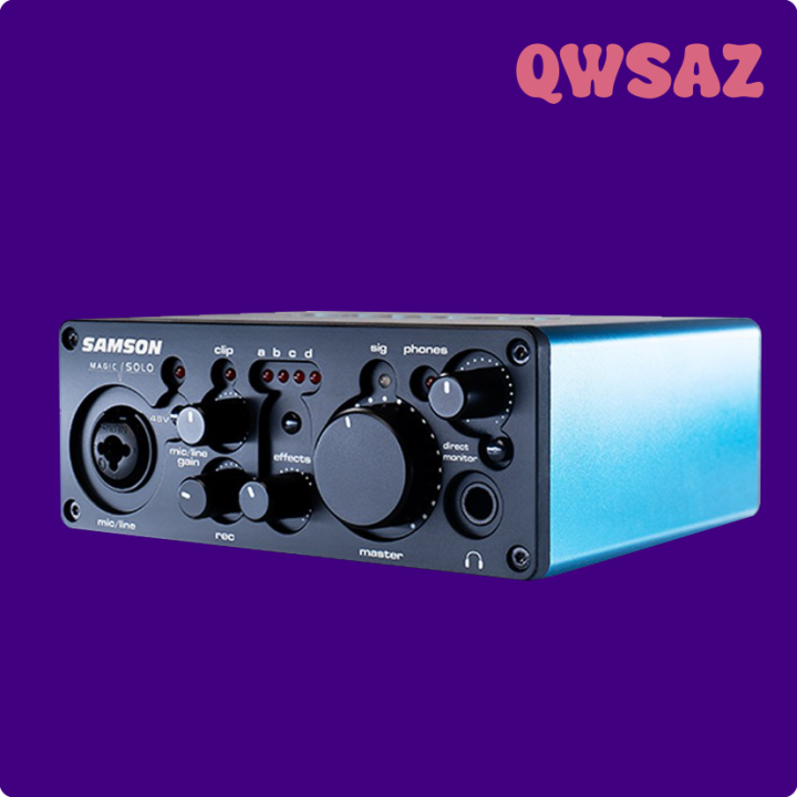 QWSAZ SAMSON Magic solo Multifunctional sound card Intelligent noise ...
