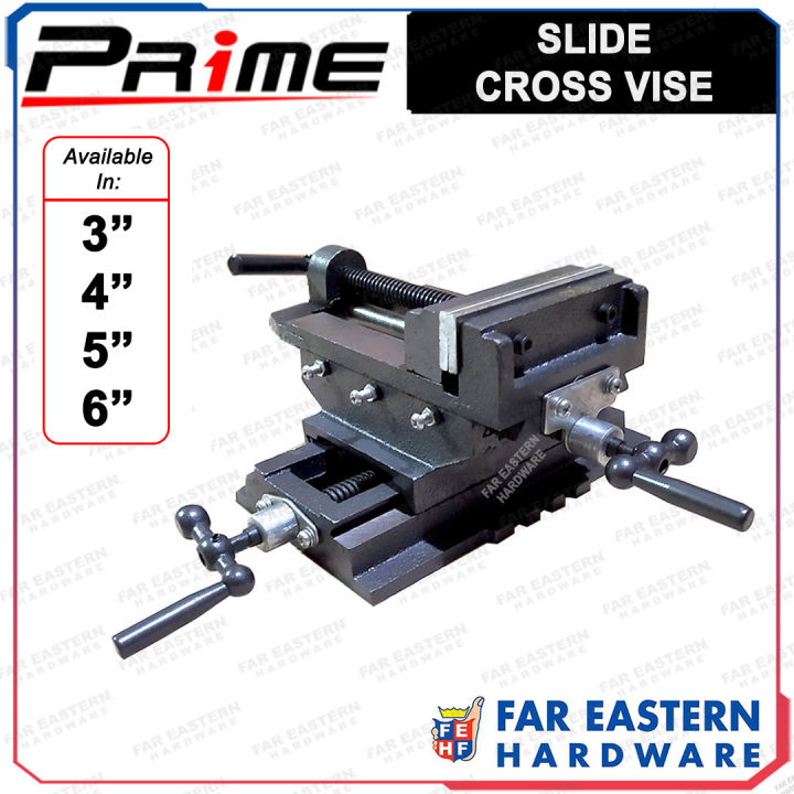 PRIME Slide Cross Vise for Drill Press 3" 4" 5" 6" | Lazada PH
