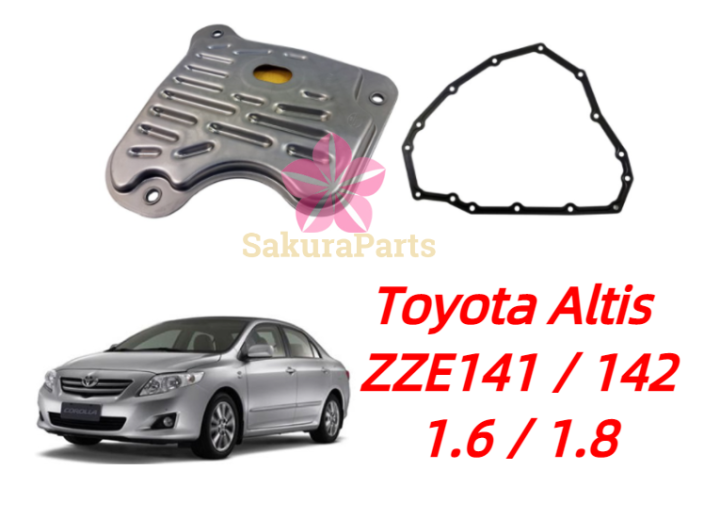 Toyota Altis 1.6 1.8 ZZE141 / ZZE142 Auto Gearbox Filter Gasket Set ...