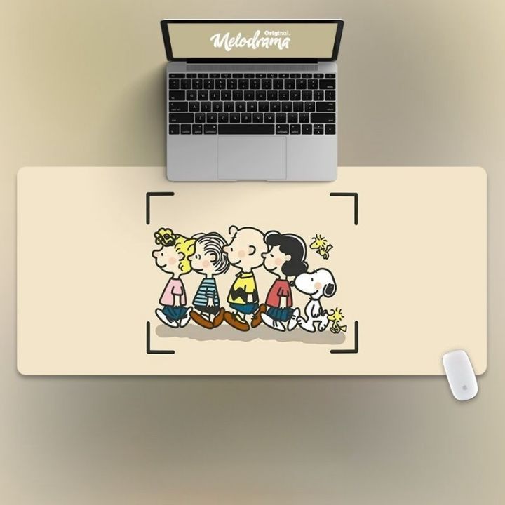 Snoopy Mouse Pad Oversized Book Desktop Pad Customized Medium Small ...