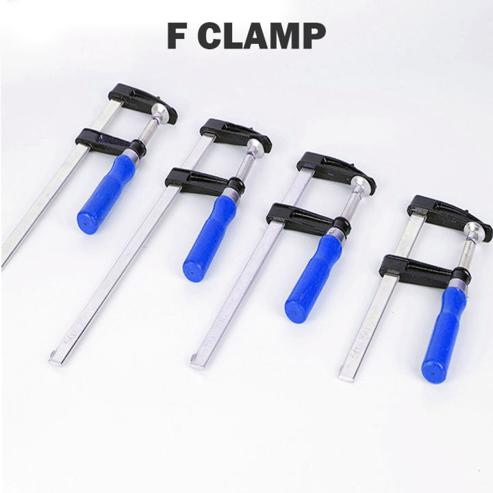 F Clamp 50x250mm - 120x1000 mm Klem Penjepit Kayu Wood Working Tools ...