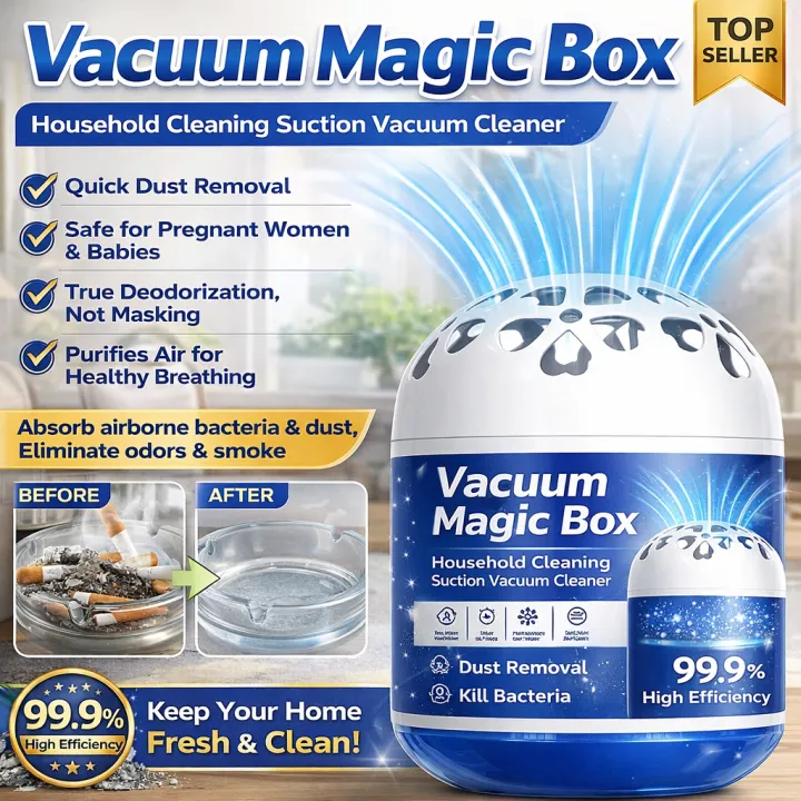 【Dust Buster】Universal Suction Air Magic Box Whole House Dust Removal ...