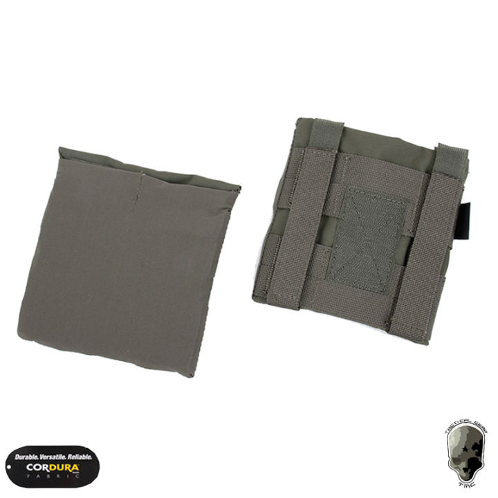IDOGEAR TMC Tactical Side Plate Pouch Set molle military Armor Carrier ...