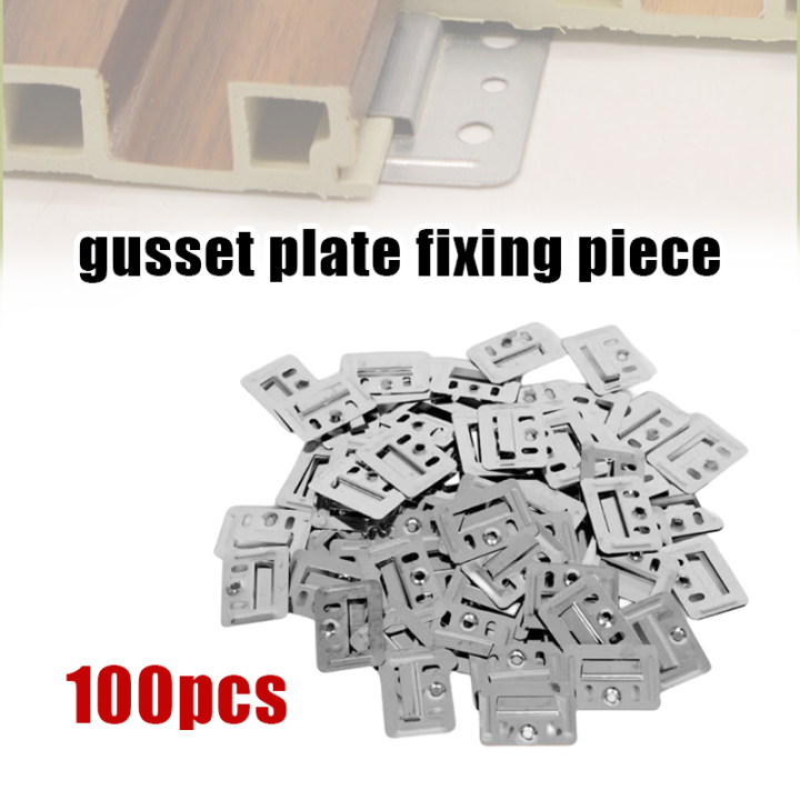 100Pcs Wall Cladding Clip Fluted Cladding Clip For Wpc Wall And Ceiling ...