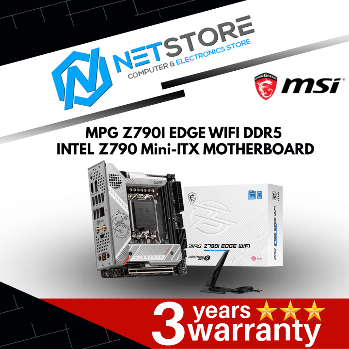 PWP MSI MPG Z790I EDGE WIFI DDR5 INTEL Z790 MINI-ITX MOTHERBOARD ...