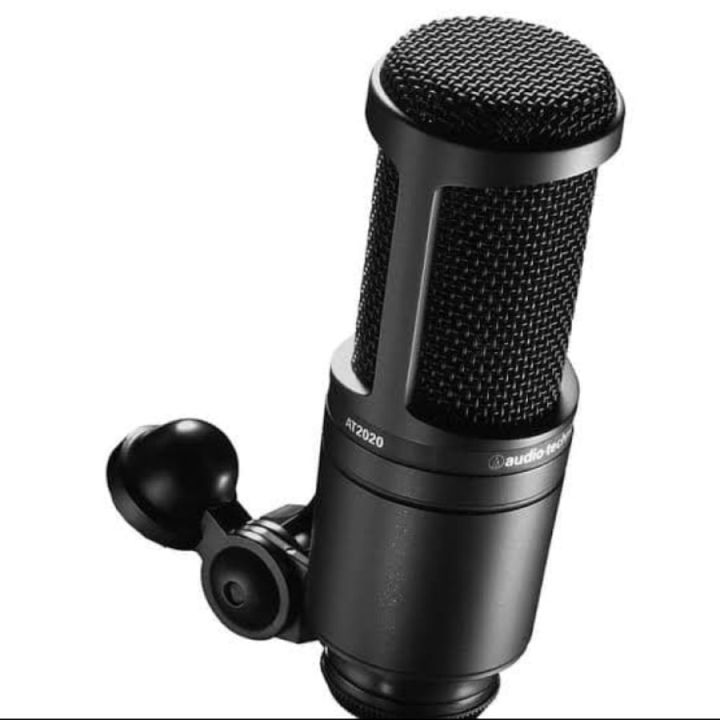 Audio Technica AT 2020 Mic Condensor Rekaman Original | Lazada Indonesia