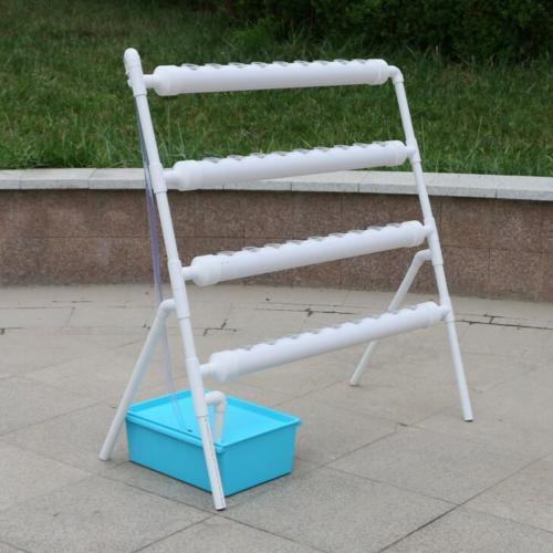 Hydroponics NFT System with 36 Holes Kits Vertical Hydroponic Growing ...