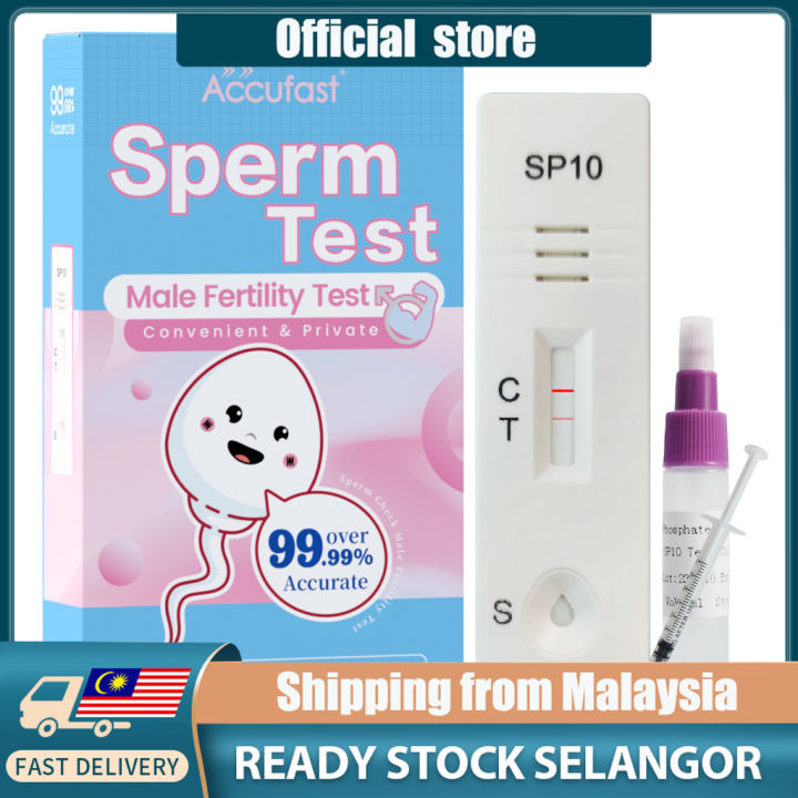 ACCUFAST Sperm Test Kit For Male Pregnancy Preparation Accuracy 99% ...