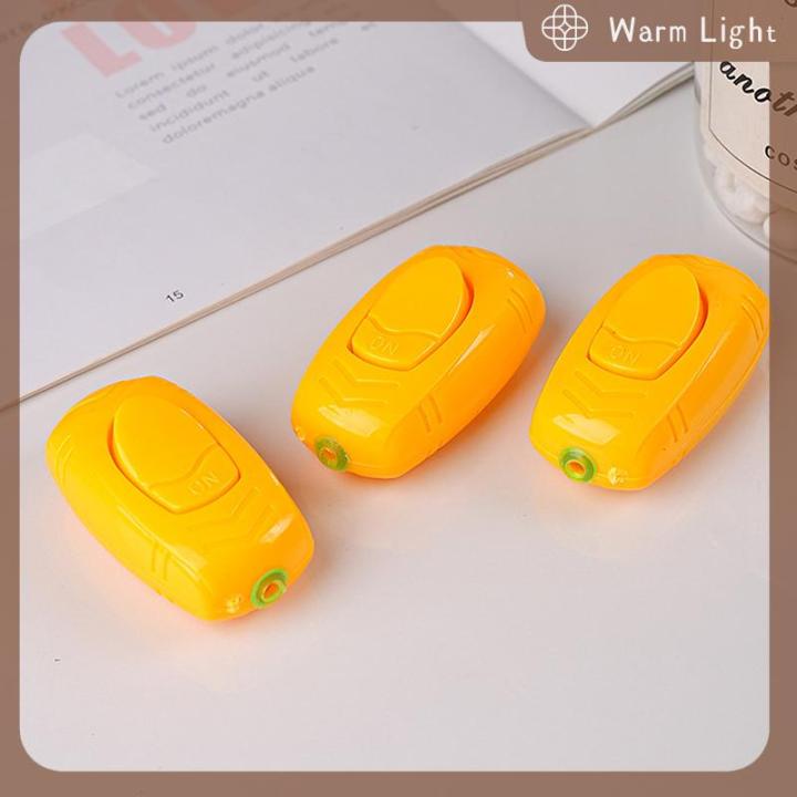 Warm Light Yellow Bedside Switch Table Lamp Fan Night Light Power Cord ...