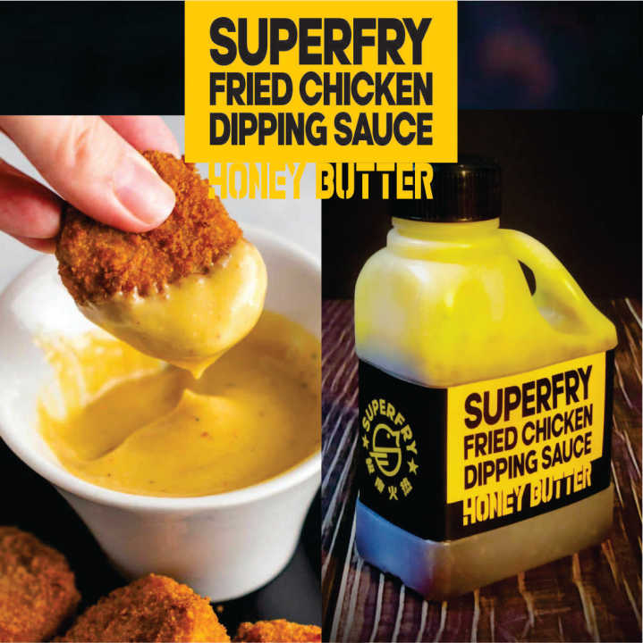 SUPERFRY fried chicken dipping sauce - HONEY BUTTER | 炸鸡蘸酱 | Lazada