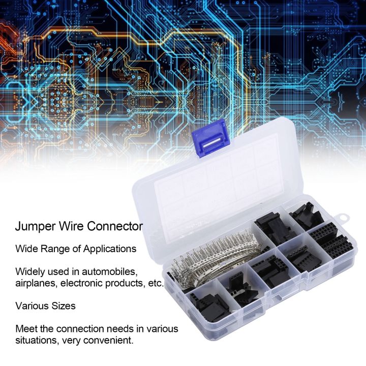 Jumper Wire Terminal Male Female Pin Connector 310Pcs for DIY | Lazada PH