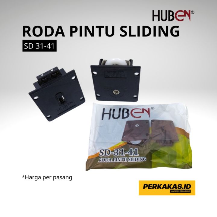 Roda Pintu Laci Lemari Sliding 1Set HUBEN SD 31-41 | Lazada Indonesia