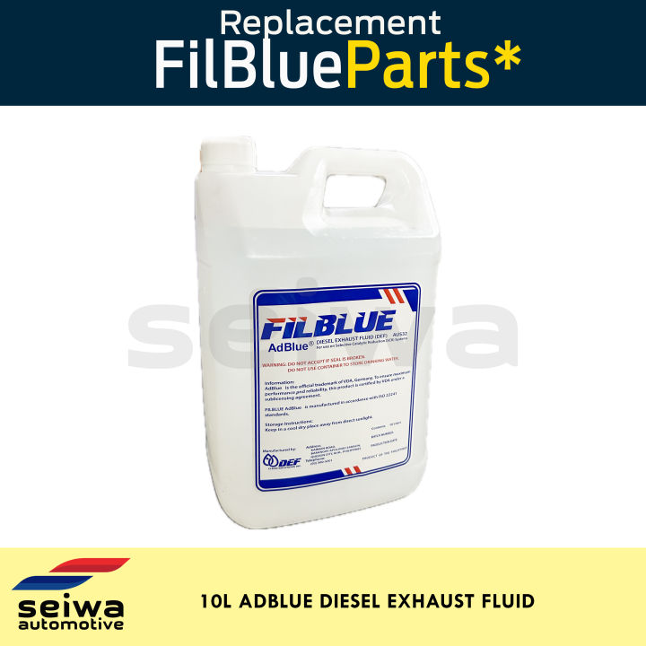 [10 LITERS] FilBlue AdBLUE Diesel Exhaust Fluid (DEF) | Lazada PH
