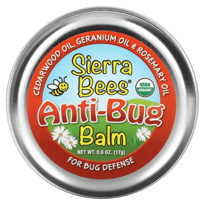 Organic Mosquito Repellent, Anti-Bug Balm with Citronella Oil (17 g ...