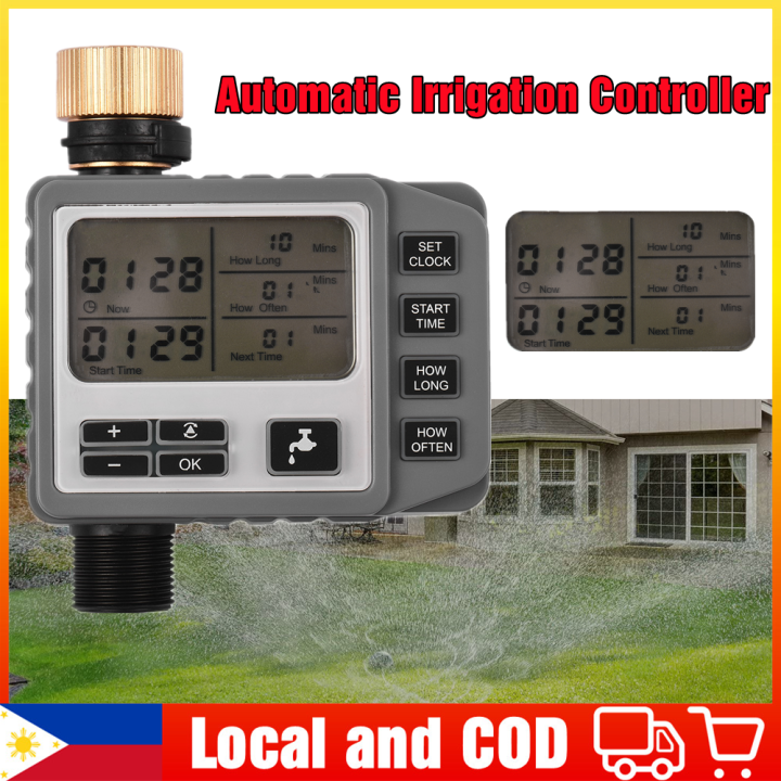 Electronic Garden Water Timer Watering Irrigation System Controller Automatic Irrigation