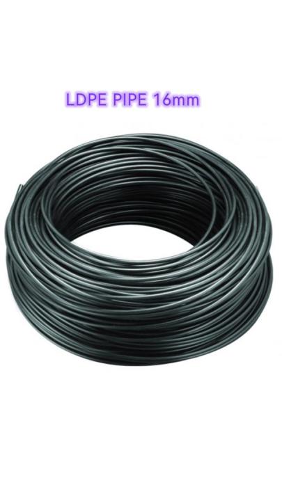 Irrigation Water Tubing Pipe Hose 5-30 meter LDPE 16/13mm Polypipe Poly ...