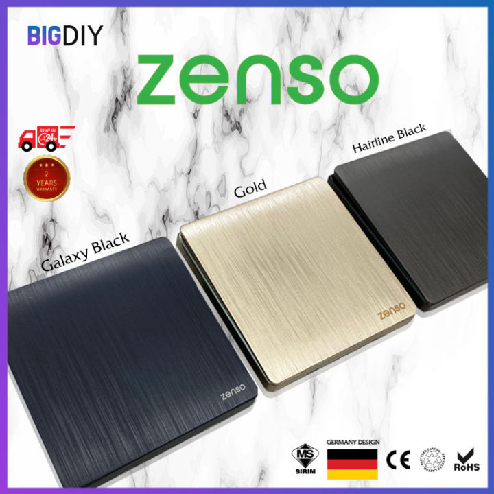 [SIRIM APPROVED] ZENSO Switch Grande White / Hairline Black / Galaxy ...