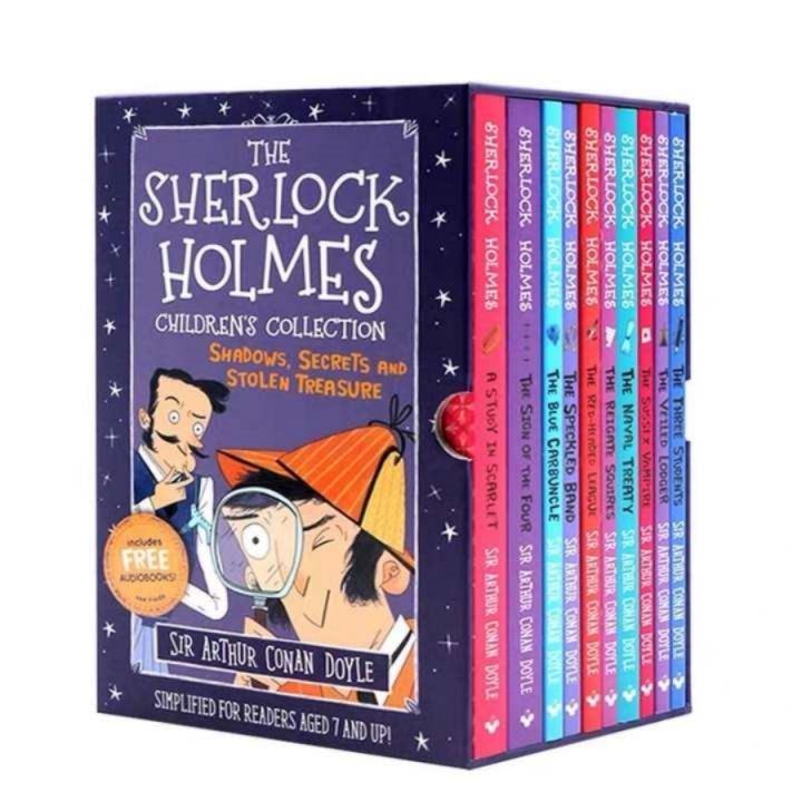 Sherlock Holmes Children's Collection set1（10books） | Lazada