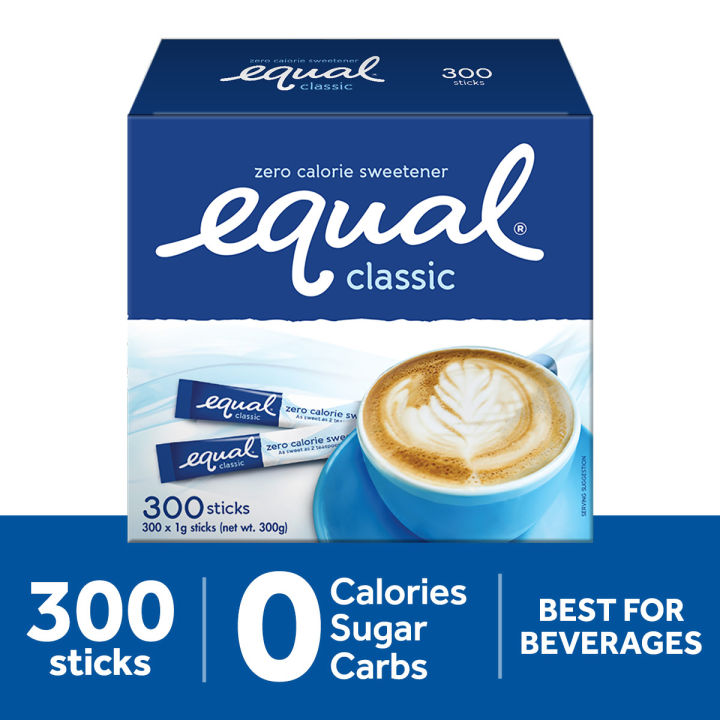 Equal Classic Zero Calorie Sweetener 300 Sticks | Lazada PH