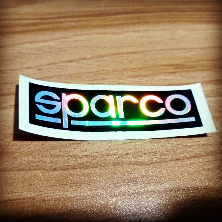 Sparco 7" Racing JDM Sticker Vinyl Decal Tool Box SPARCO Racing Car ...