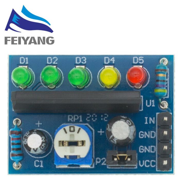 DC 3.5V-16V KA2284 Power Audio Voltage Level Indicator Battery Capacity ...