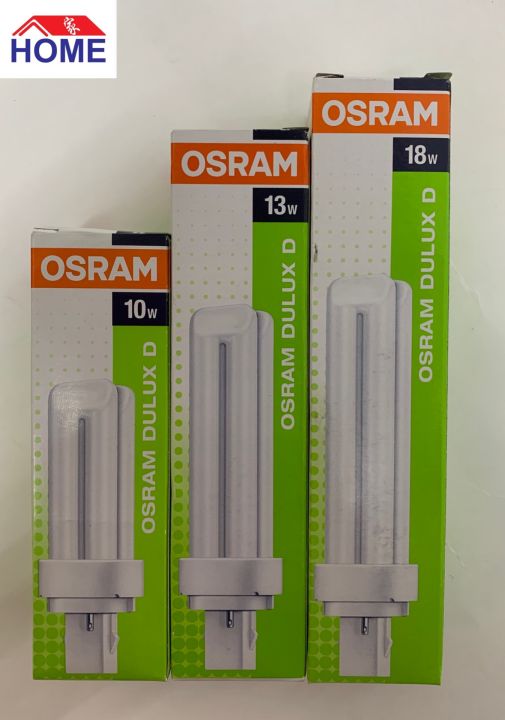 [Bundle Deal] Osram Dulux D PLC 2pin Energy Saving Light Bulb | Lazada Singapore
