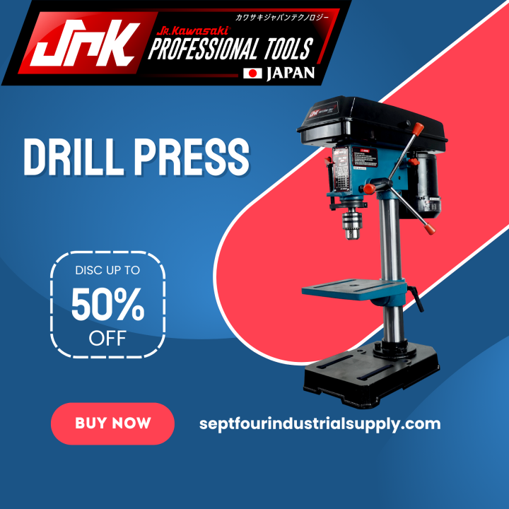 JRK Kawasaki 16mm 550w Drill Press JRKDP16 | Lazada PH