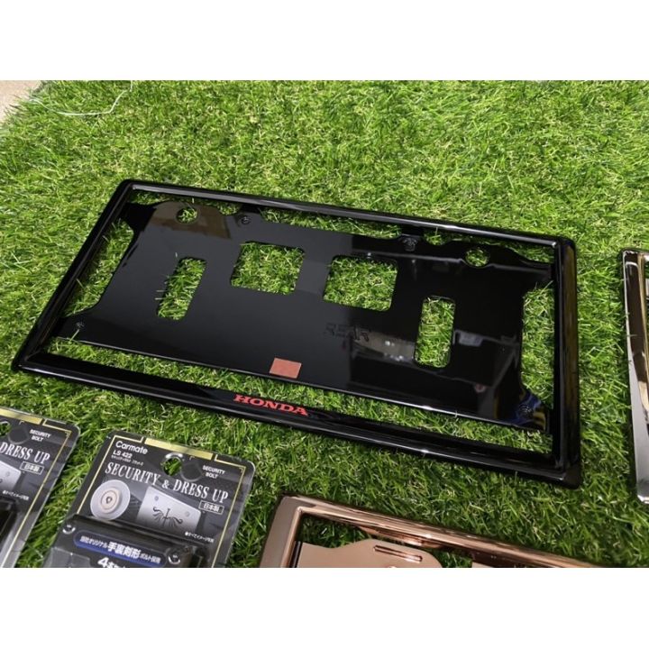 HONDA FRAME PLATE JDM 2020 ORIGINAL SCREW PLATE JDM | Lazada