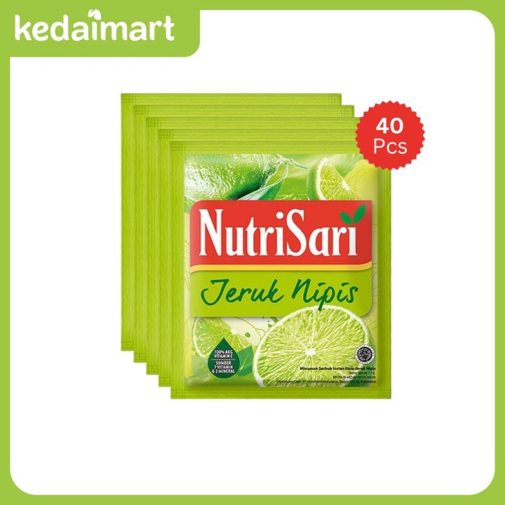 Nutrisari Jeruk Nipis Pack Isi 40 | Lazada Indonesia