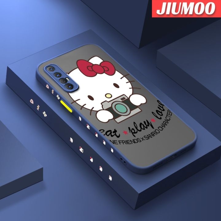 JIUMOO Casing For OPPO Reno 3 Pro 4G Reno 3 Pro 5G Find X2 Neo Case ...