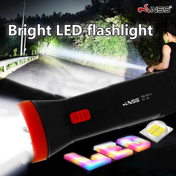 LED Rechargeable Super Capacity Flashlight Portable Outdoor Flashlight ...