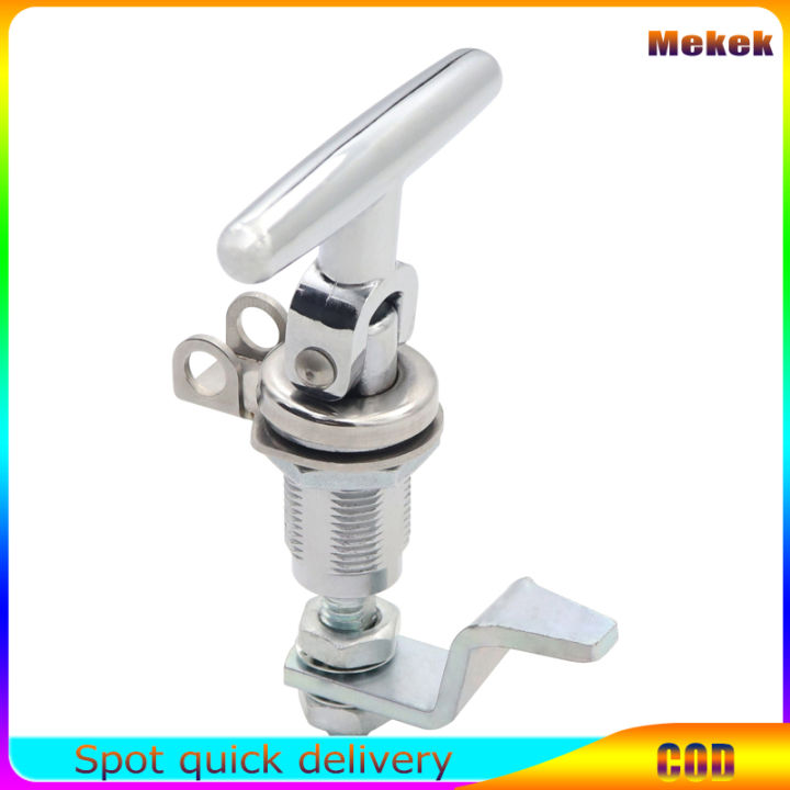 T Handle RV Door Lock Latch Lock Adjustable Steel Bolt Folding Handle ...