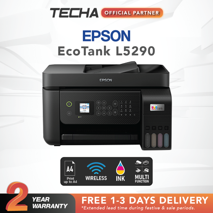 Epson ECOTANK L5290 | A4 Wi-Fi | All-in-One | Ink Tank Color Printer ...