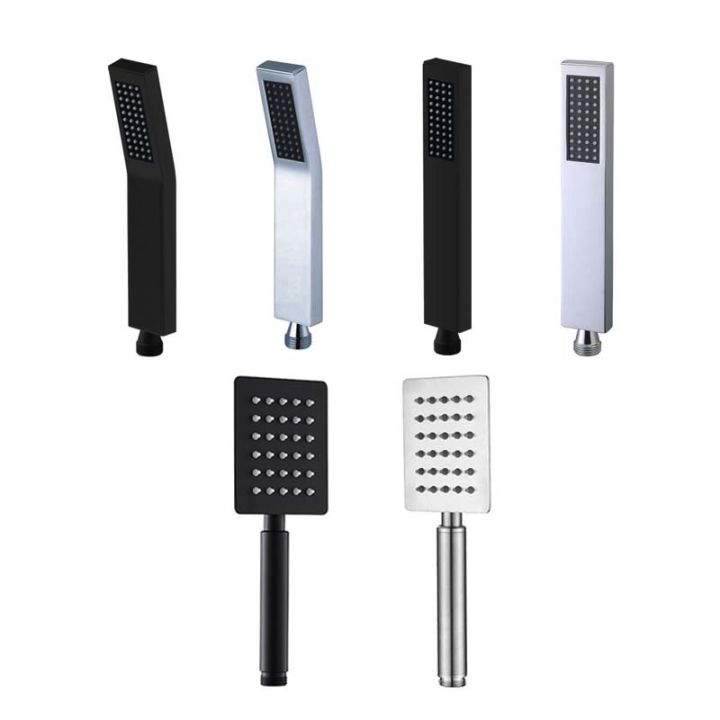 Black Chrome Gold Hand Shower Chrome Hand Held Shower Head Wall Mounted