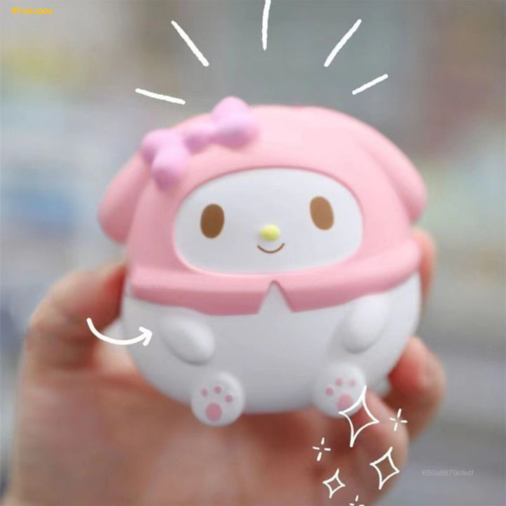 Sanrio Squishy Toys Hello Kitty Melody Kuromi Cinnamoroll Purin Stress ...