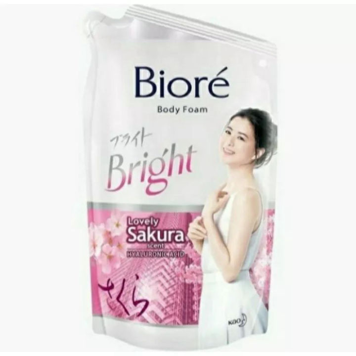 Biore Bright Lovely Sakura Sabun Mandi 450ml | Lazada Indonesia