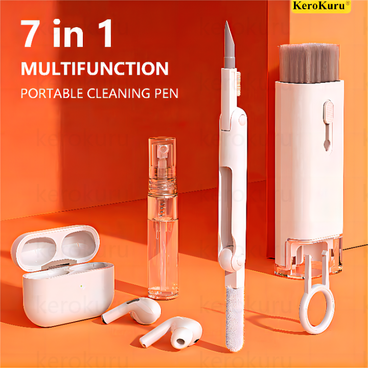7-in-1 Cleaning Kit Computer Keyboard Cleaner Brush Earphones Cleaning ...